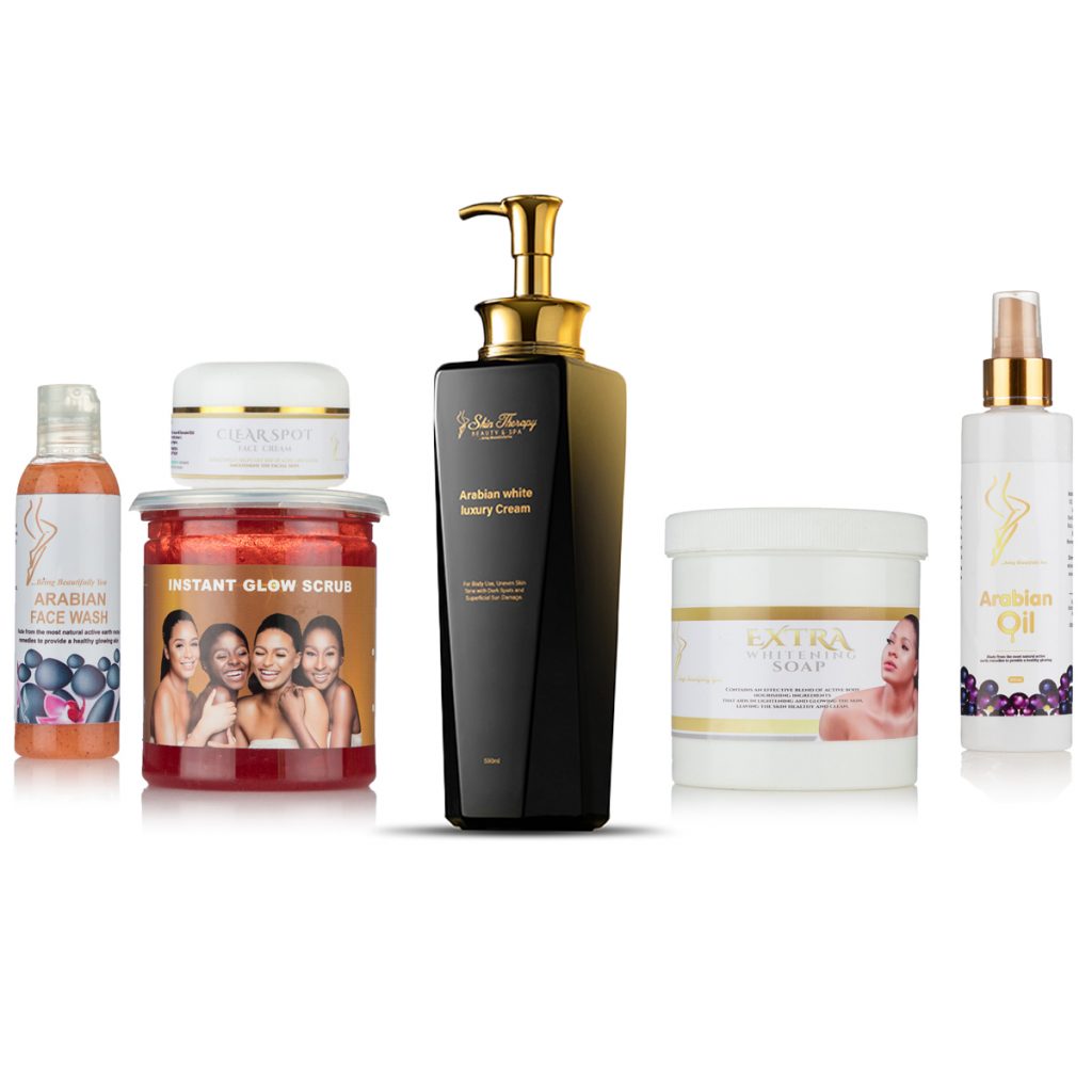 Arabian White Set – Skin Therapy Beauty & Spa